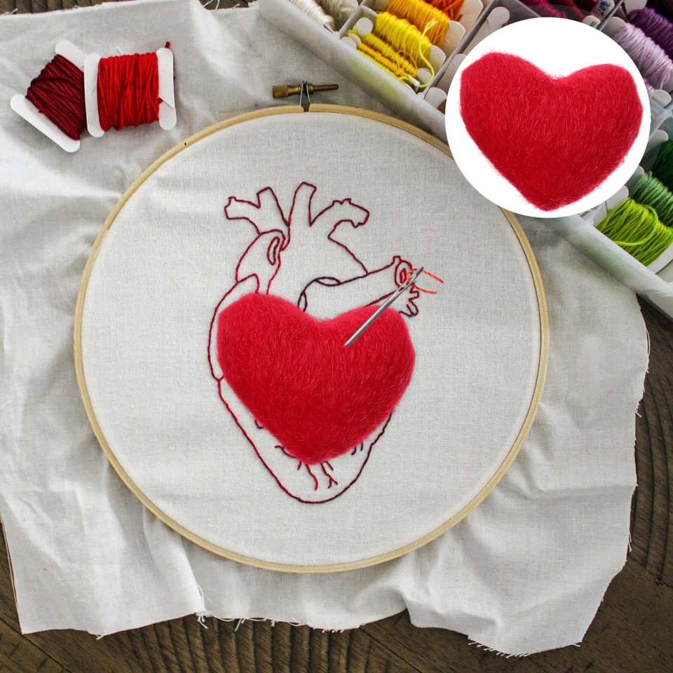 4 Pcs Sewing Tool Pin Cushion Needle Storage Holder Needles Container ...