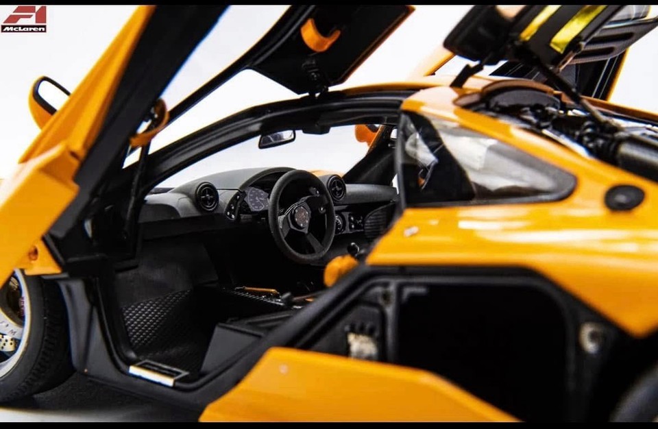 AUTOart McLaren F1 LM Signature Edition 1/18 Orange 76011 *** Free USA ...