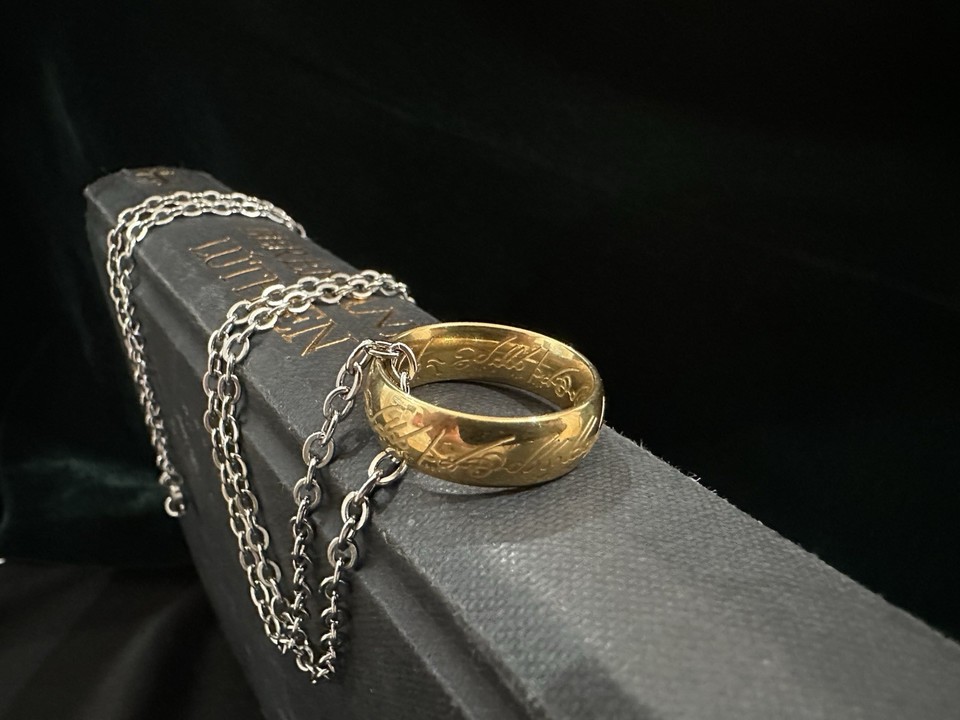 Lord Of The Rings Ring - LOTR - The One Ring - Sauron’s Ring - Frodo’s ...