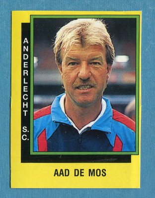 FOOTBALL 91 BELGIO Panini - Figurina-Sticker n. 363 -AAD DE MOS ...