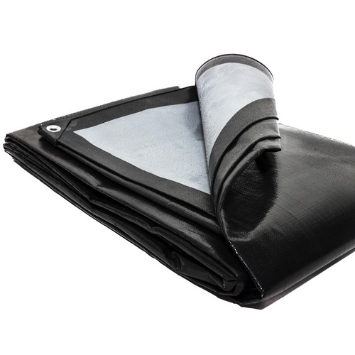 Heavy Duty Waterproof Tarpaulin 270GSM Builders Cover Sheet | eBay