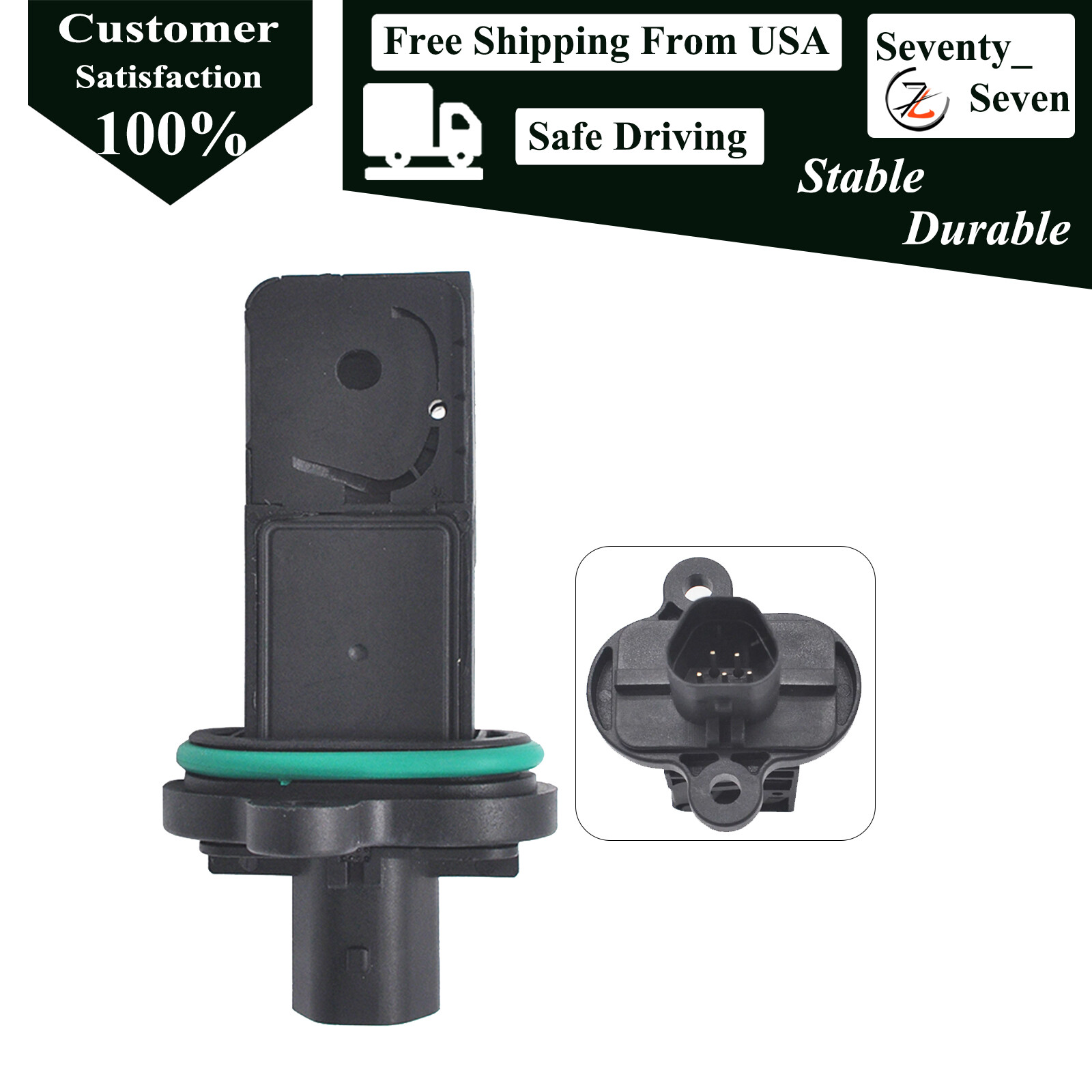 0280218268 Mass Air Flow Sensor Meter Fit 2011-2015 Chevrolet Volt ...