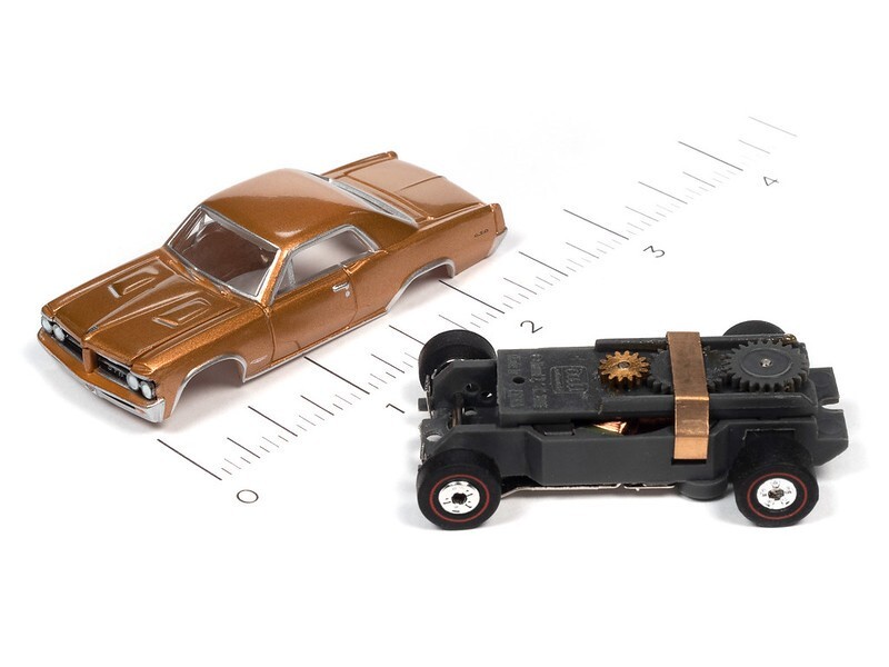 Auto World '64 Pontiac GTO, Firemist Copper, Redline Tires, TJet, New ...