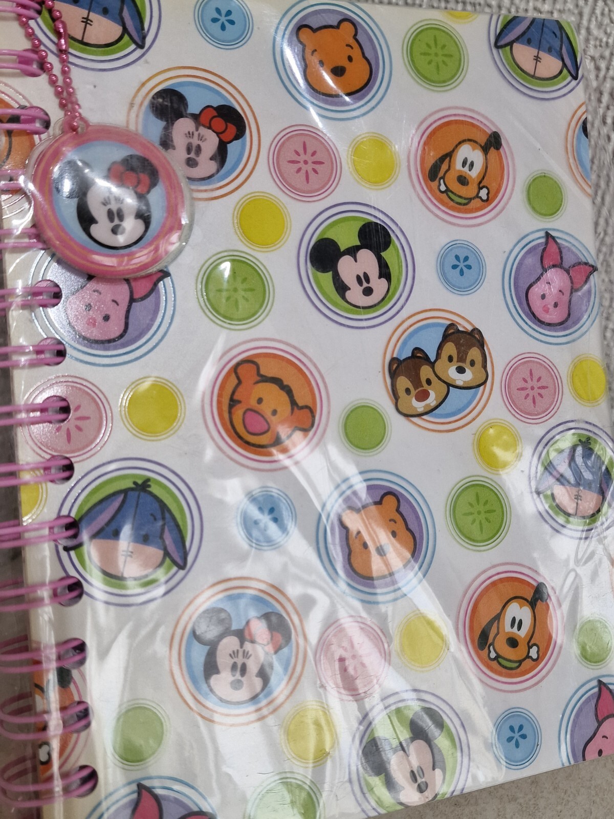 Disneyland Resort Paris Spiral Tsum Tsum Notebook Notepad Vintage ...