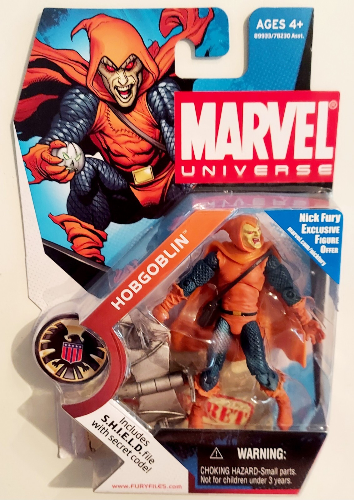 Hasbro Marvel Universe Hobgoblin Action Figure 030 Series 1 on Card for ...