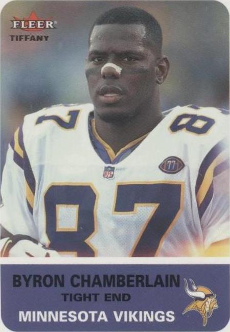 2002 Fleer Tradition - Byron Chamberlain #20 Tiffany /225 for sale ...