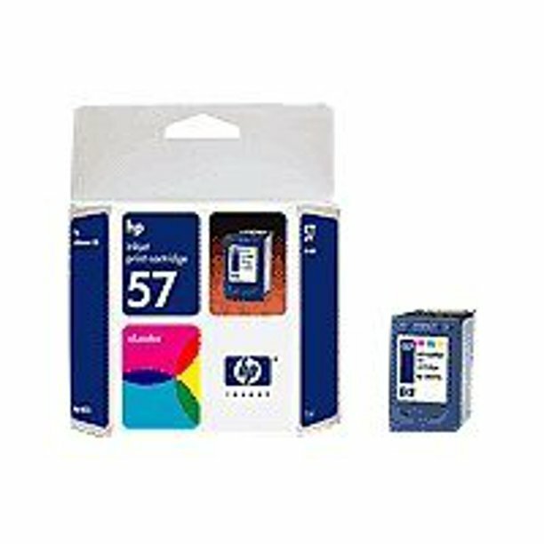 Brand new genuine HP 57 C6657AN Tri-Color Inkjet Print Cartridge ...