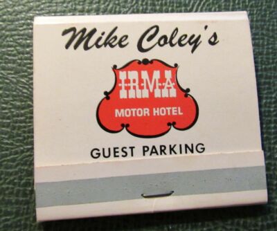 Matchbook - Mike Coley's Motor Hotel Cody WY FULL 30 Strike | eBay