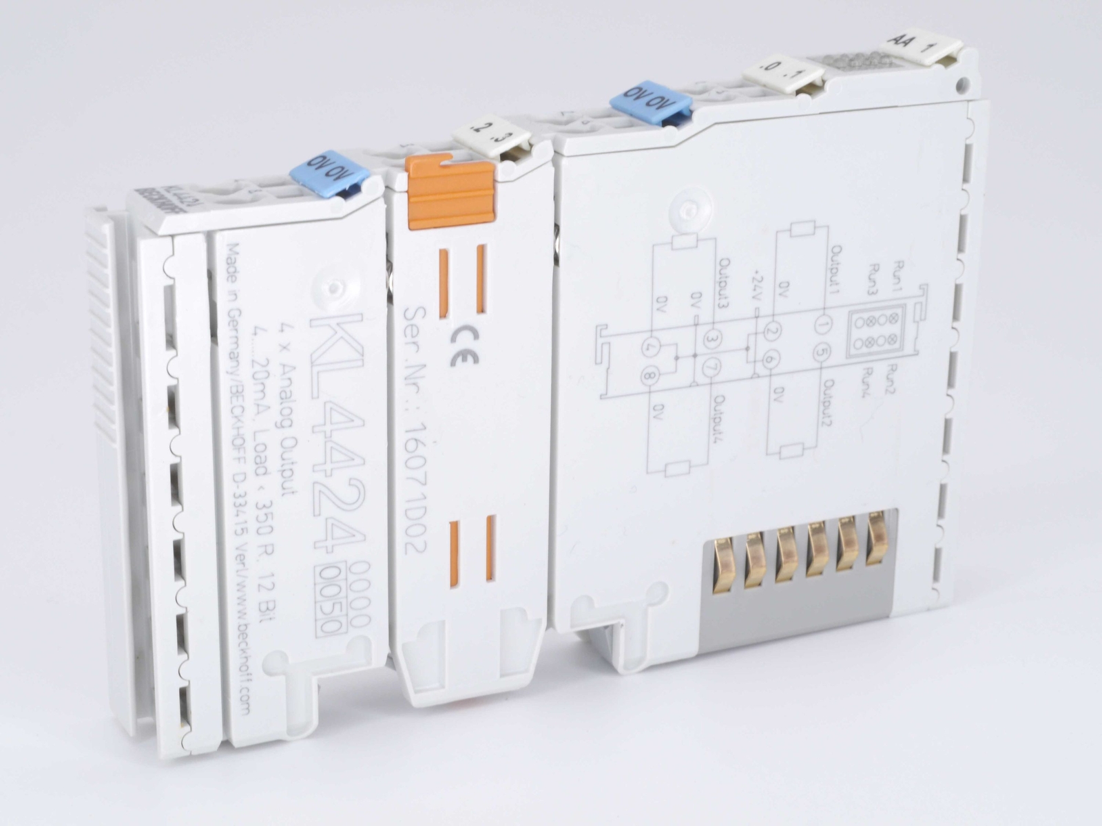 Beckhoff KL 4424 klemme for sale online | eBay