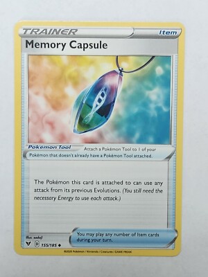 Memory Capsule 155/185 Uncommon Vivid Voltage Pokemon TCG | eBay