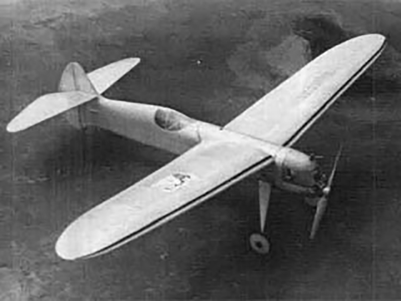 Model Airplane Plans (FF): 1938 Little Lancer 45 for 1/2A Texaco | eBay