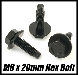 10x Schrauben für Audi VW Seat Mercedes Sechskantschraube Ring ...