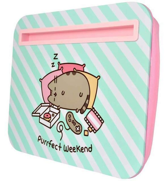Pusheen Purrfect Weekend Padded Lap Desk Tablet Tray Cat Kitten ...