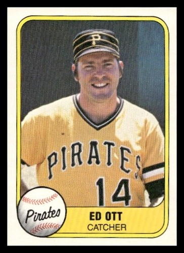 1981 Fleer #365 Ed Ott Pittsburgh Pirates Baseball card | eBay