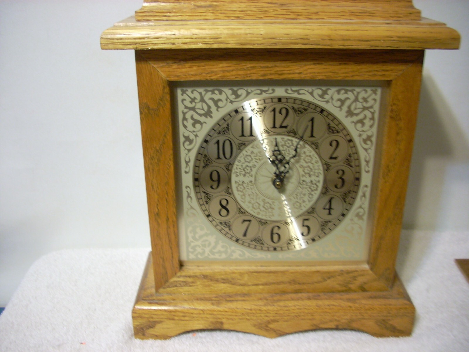 Wood Frame Clock Shelf Mantel Clock Quartz | eBay