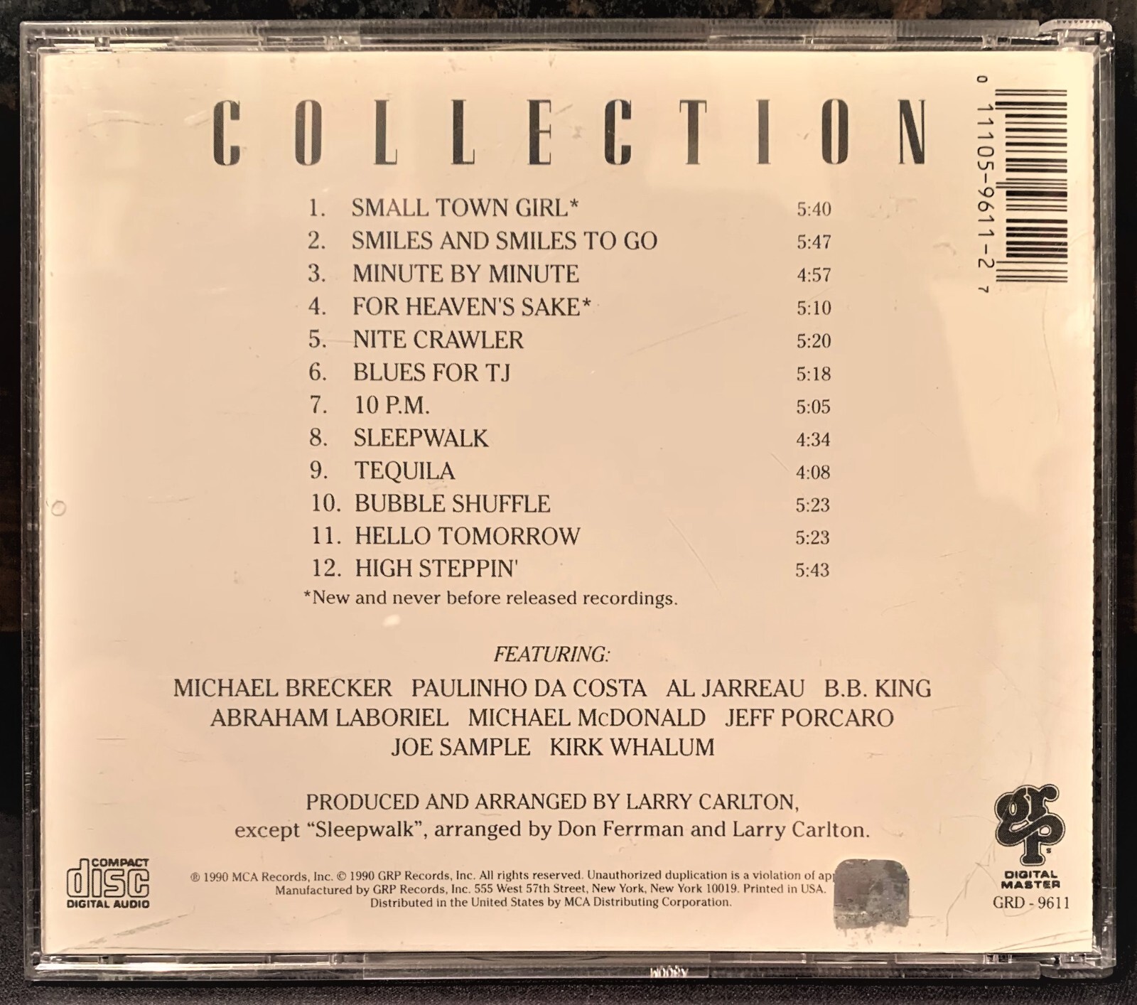CD Larry Carlton Collection 1990 1CD | eBay