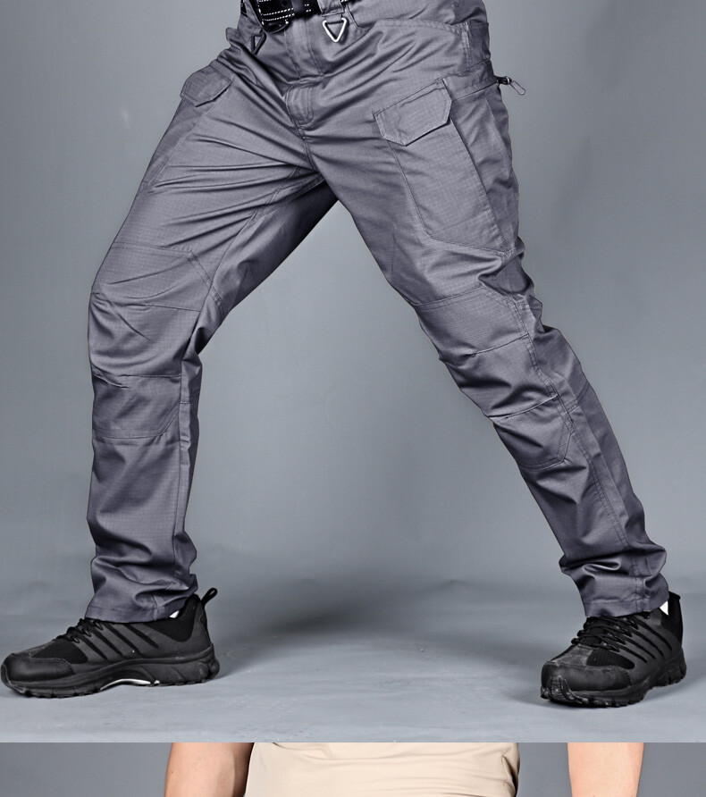 US Men Tactical Cargo Pants Soldier Straight-fit Work Combat Trousers ...