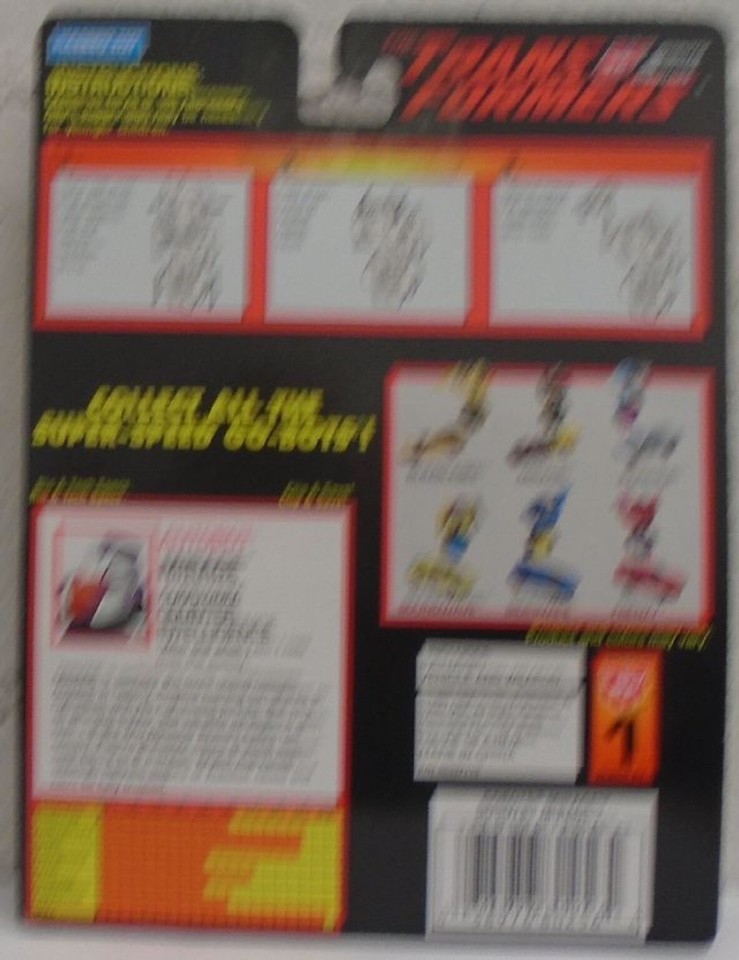 Transformers Generation 2 Go-Bots Mirage Race Car G2 Robots Hasbro 1:64 ...