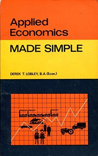 Applied Economics (Made Simple Books) By Derek Lobley | eBay