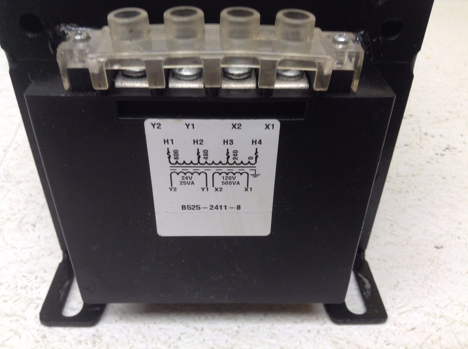 Eaton Cutler Hammer C0525E4NFBXXES 525 VA Single Phase Transformer .525 ...