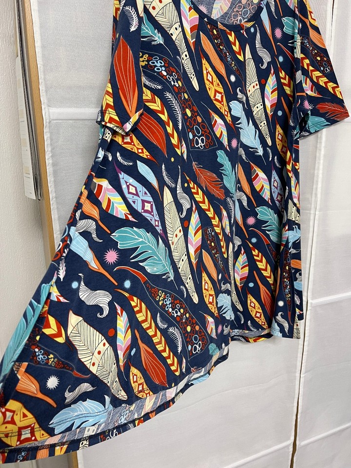 Lularoe Swing Top Size 18 T Shirt Type fabric Size XL fits UK 18 | eBay
