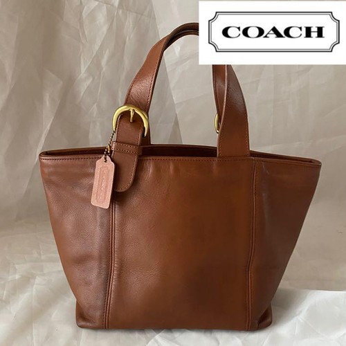 Vintage Coach 4133 Tote Bags Brown Leather 06140a | eBay