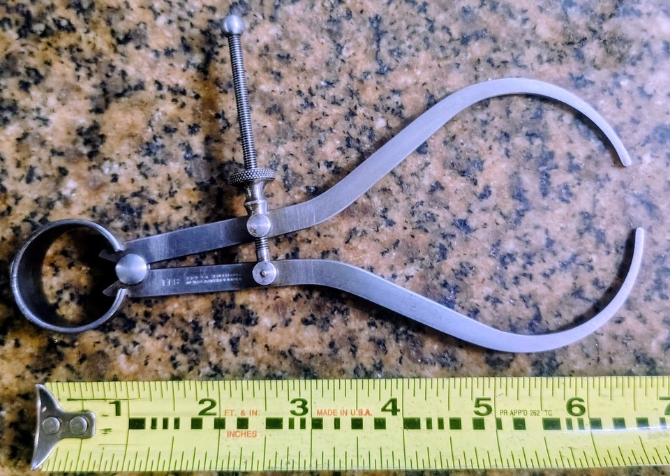 🗽 VINTAGE BROWN AND SHARPE NO811 5" OD CALIPER MACHINIST/ TOOLMAKER | eBay