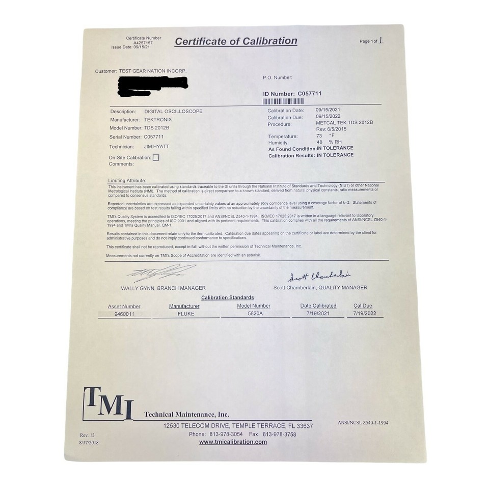 TEKTRONIX TDS2012B 2 CHANNEL DIG STORAGE OSCILLOSCOPE ***TESTED*** | eBay