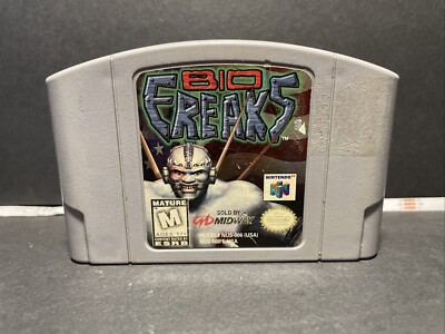 Bio Freaks Nintendo 64 N64 Original Authentic | eBay