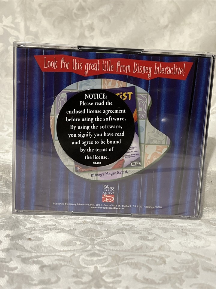 The D Show Disney trivia game CD-rom "Program Handbook" Disc | eBay