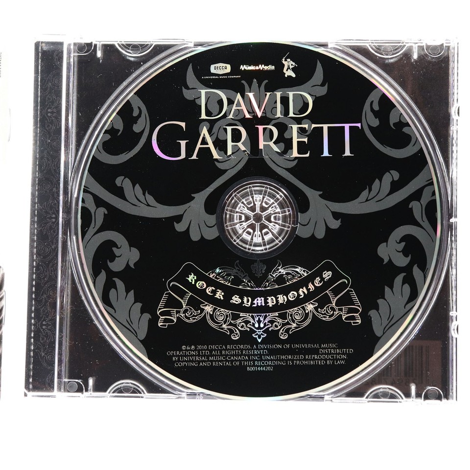 Rock Symphonies by David Garrett (CD, 2010, Decca Records) B001444202 ...