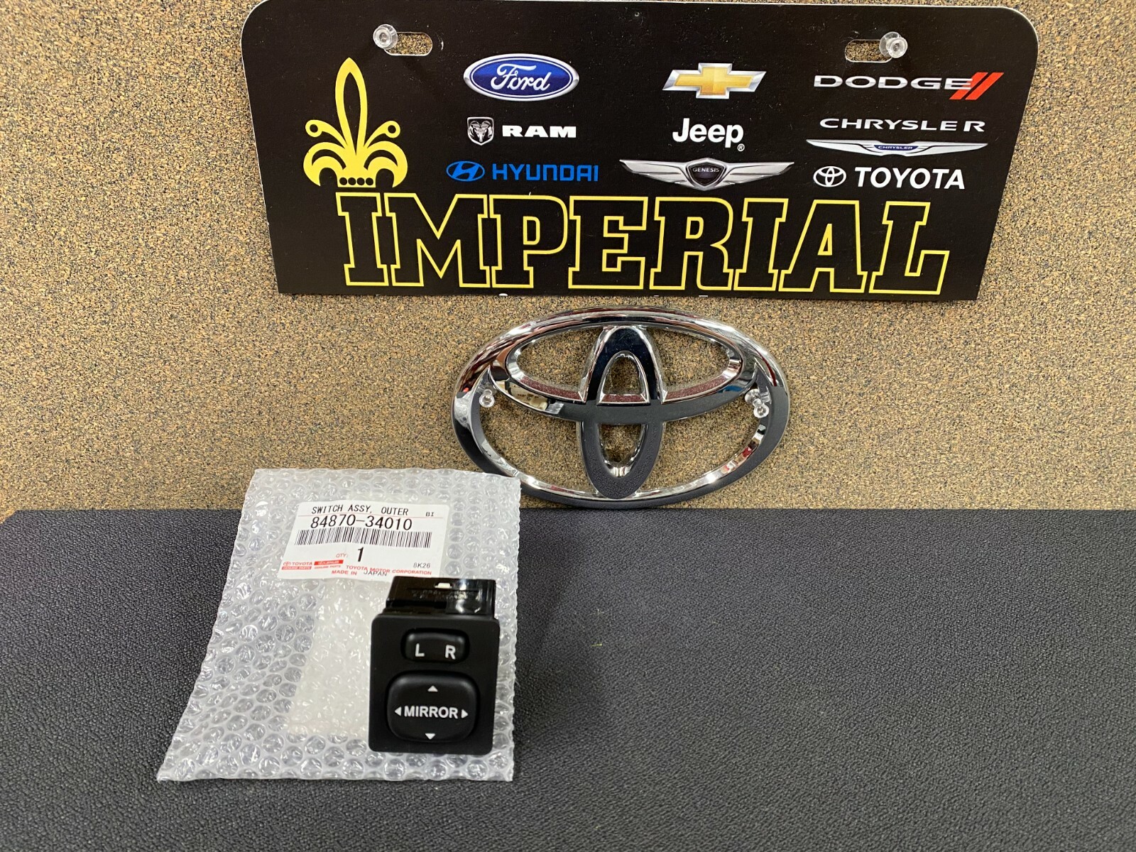 TOYOTA GENUINE OEM NEW MIRROR SWITCH 8487034010 | eBay