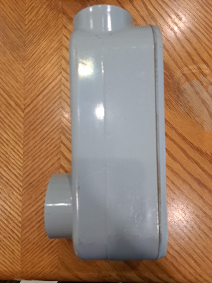 Scepter 2" PVC LB Conduit Body Fitting with Gasket | eBay