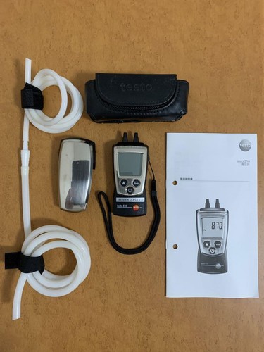 Testo 510 Autoranging Differential Manometer Air pressure Meter 0 ～ 100 ...