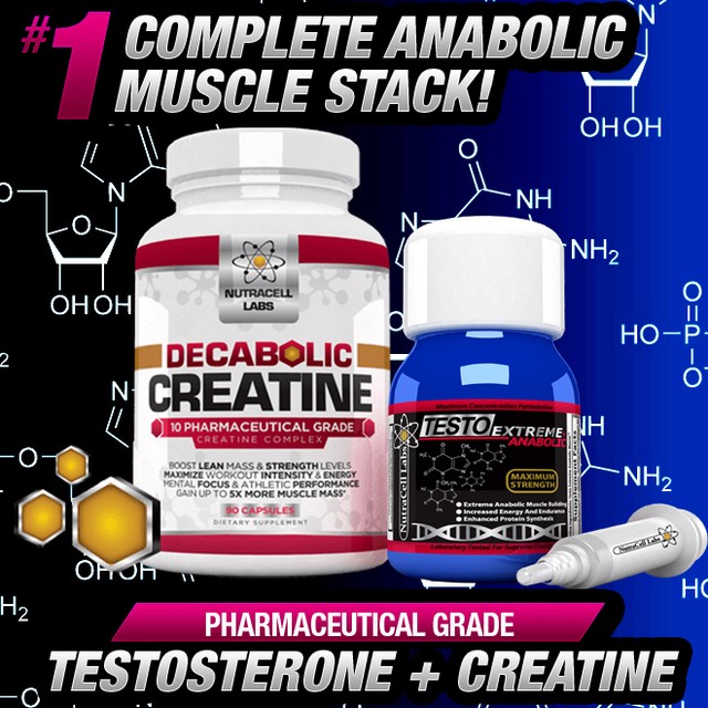 TESTO Anabolic DECABOLIC Creatine 1 Month Supply-strong Legal No ...