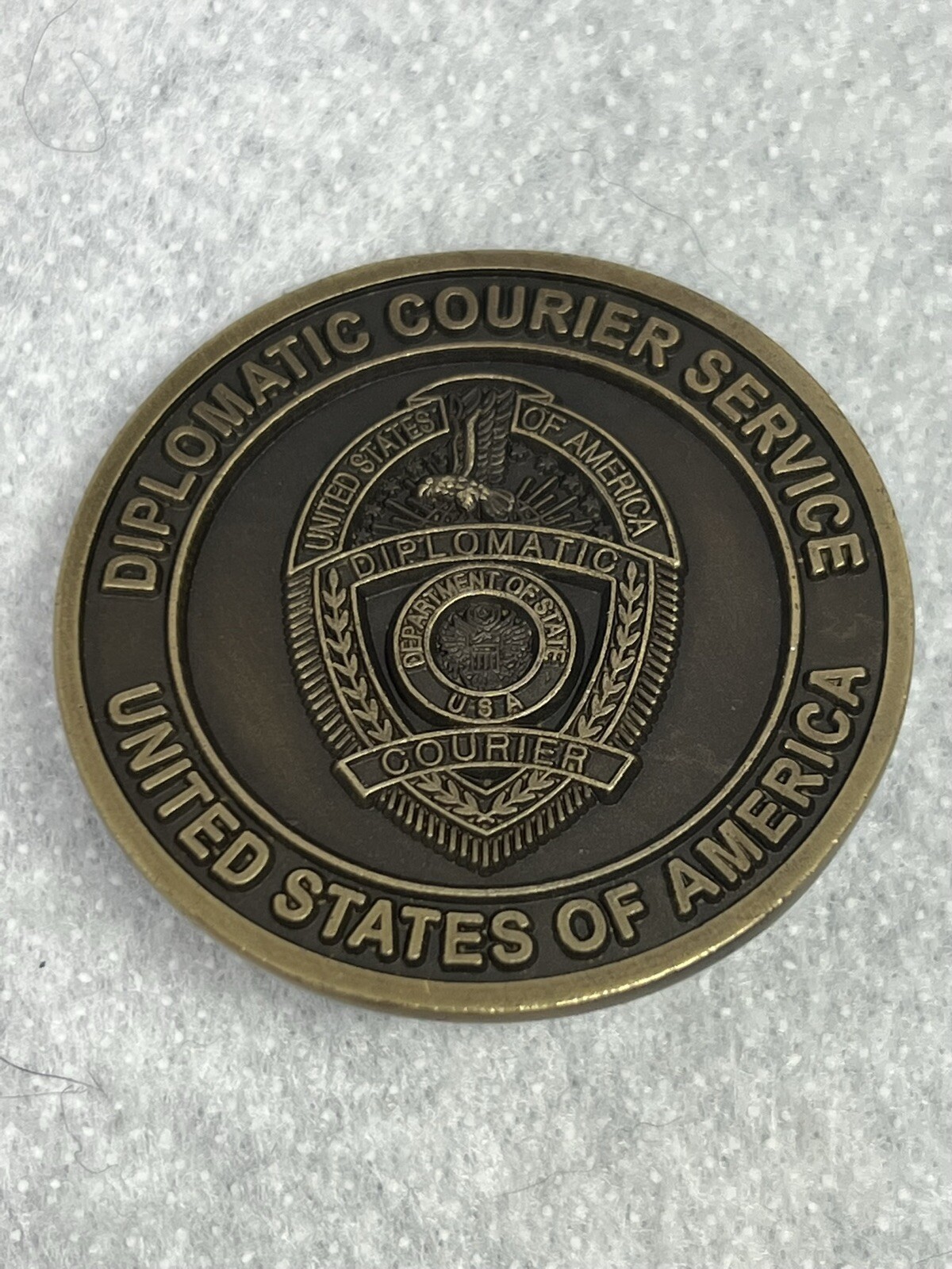 Diplomatic Security Courier Service 1918-2018 Anniversary Challenge ...