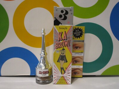 BENEFIT ~ KA BROW CREAM GEL BROW COLOR WITH BRUSH ~ # 3 MEDIUM ~ 0.1 OZ ...