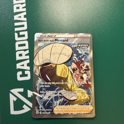 Rapid Strike Style Mustard TG27/TG30 Swsh09: Brilliant Stars Trainer ...