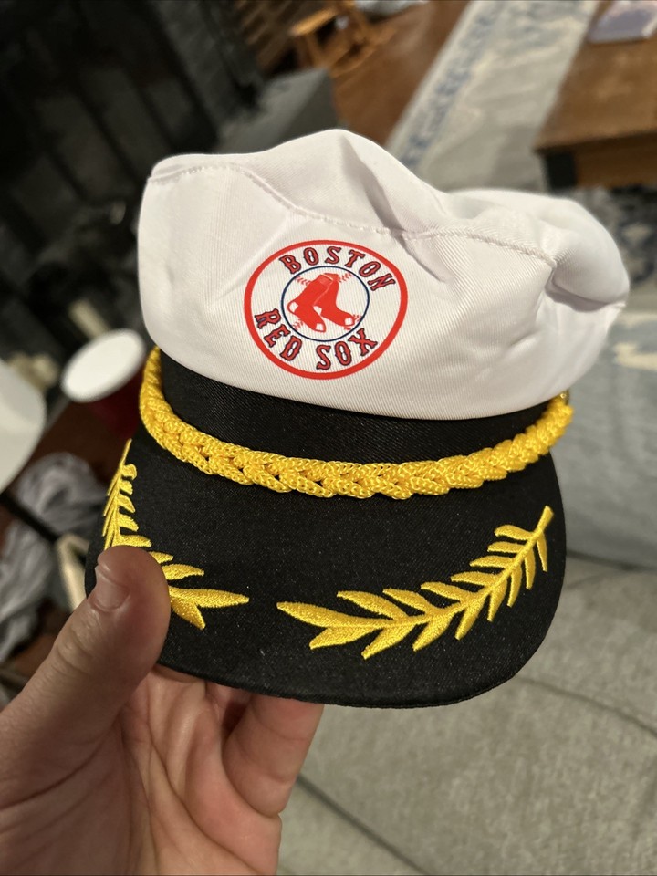 Boston Red Sox Yacht Captain Hat Theme Night Cap Fenway Park City ...