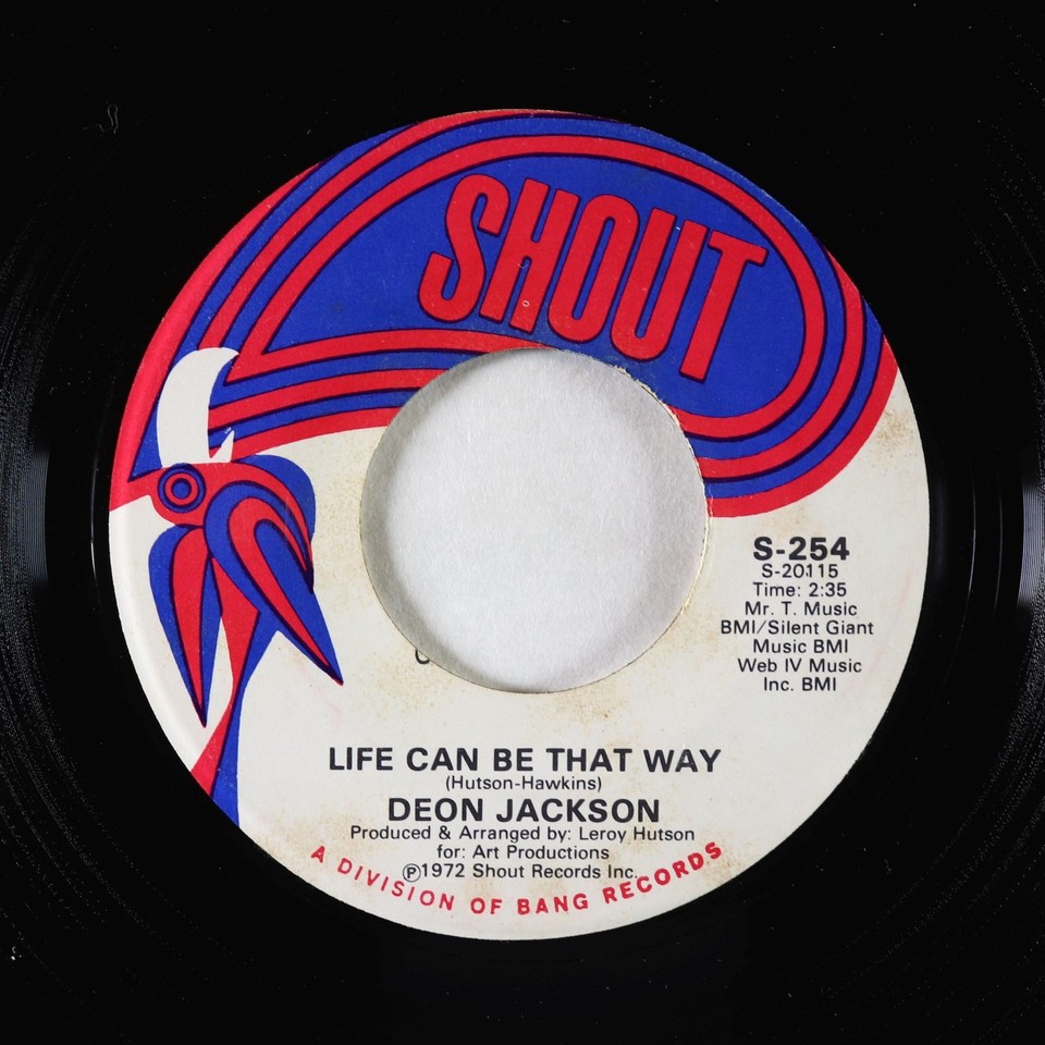 Crossover Soul 45 - Deon Jackson - I'll Always Love You - Shout | eBay