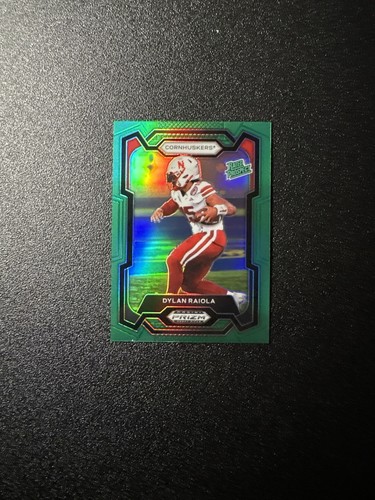 2024 Panini Prizm Draft Picks Dylan Raiola Green Rookie Nebraska | eBay