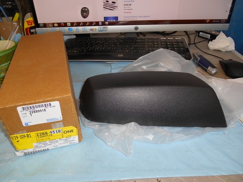 NOS GM Right Door Side Rear View Mirror Cover Cap Trim GMC Chevrolet ...