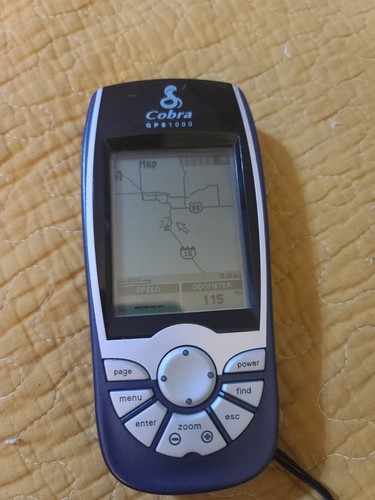 Cobra GPS 1000 DLX 1.8" Portable GPS Navigation used | eBay