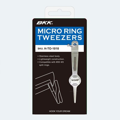 Brand New - BKK Micro Split Ring Fishing Tweezers | eBay Australia