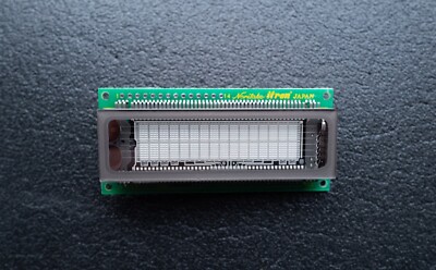 Noritake ITRON VFD Display CU16025ECPB-W1J 2x16 5mm Character | eBay