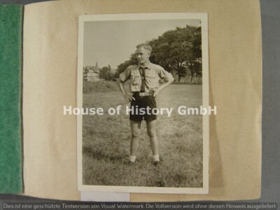 135335, Kleines Fotoalbum, Pimpf, Flakhelfer, RAD-Arbeitsmann ...