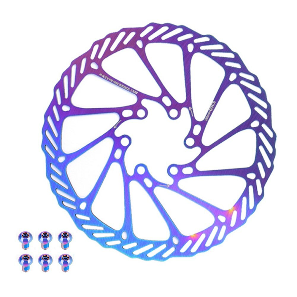 VXM Bicycle Brake Disc Brake Block MTB Bike Hollow Rotors G3 160/180mm ...