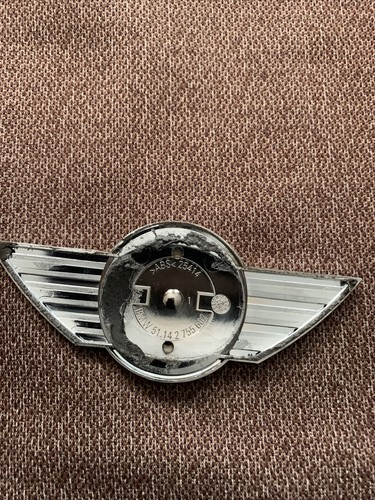 Genuine MINI R55 Clubman Hood MINI Emblem Badge Logo OEM 51142755602 ...
