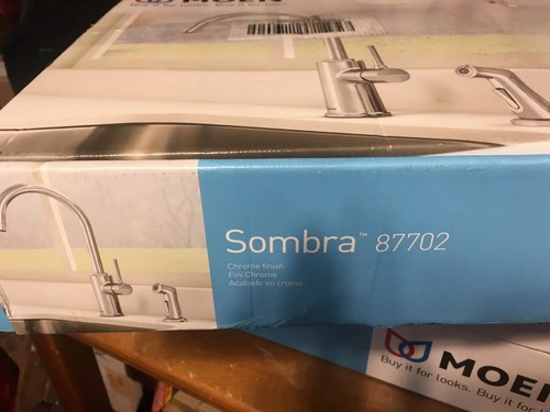 MOEN 87702 Sombra Single-Handle Standard Kitchen Faucet List $400 | eBay