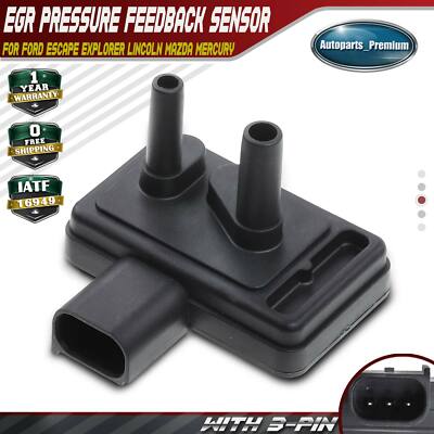 EGR Pressure Feedback (DPFE) Sensor for Ford Escape Lincoln Mazda ...